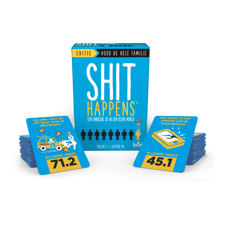 Shit Happens: Familie Editie (NL) | Partyspellen - Goliath