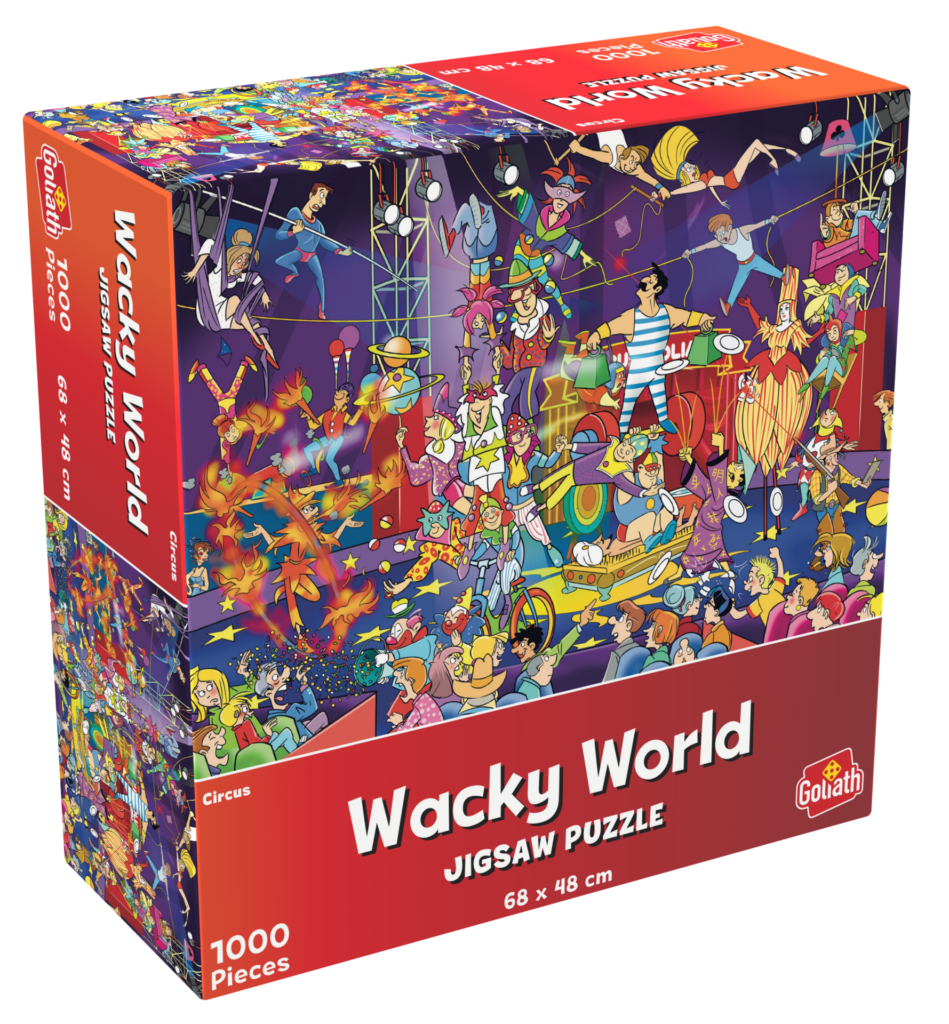 Wacky World Puzzels - Goliath