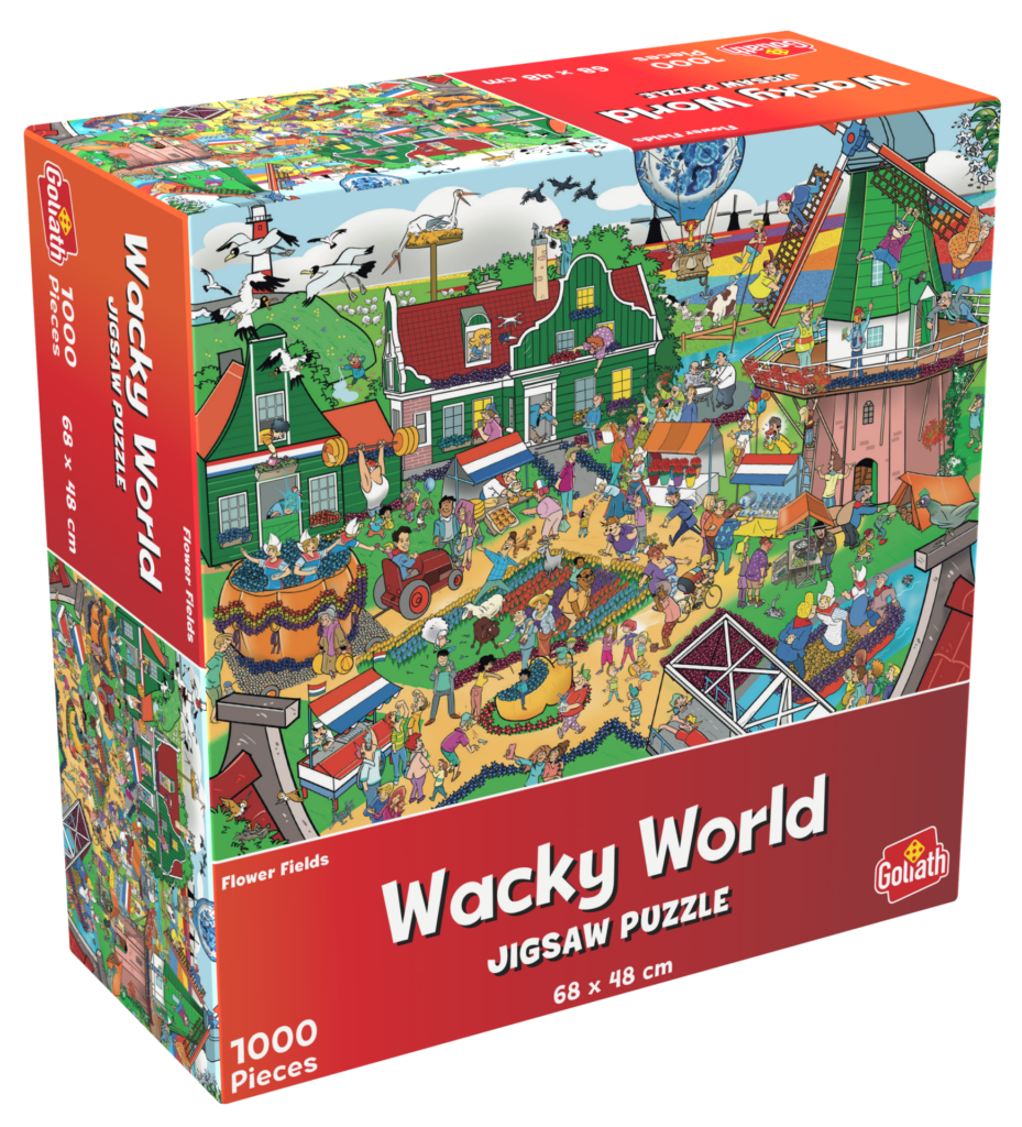 Wacky World Puzzels - Goliath