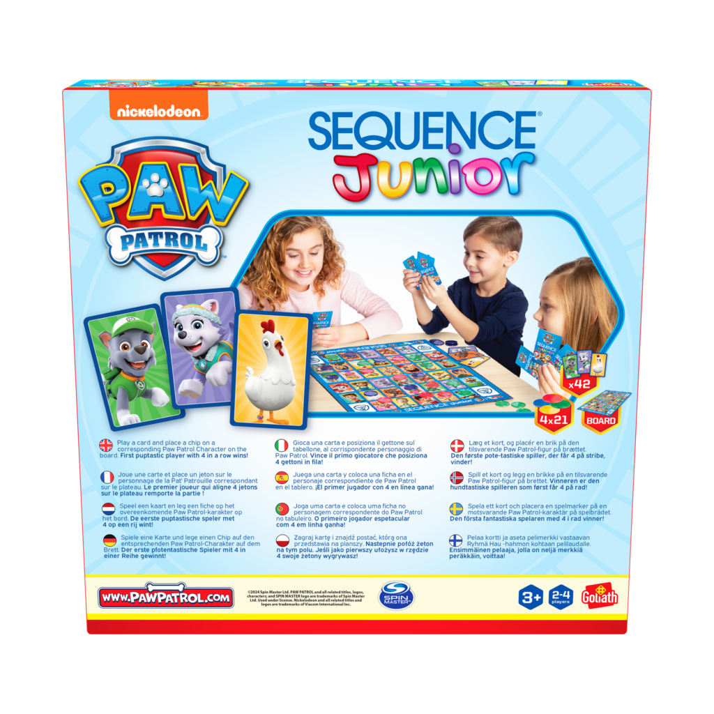 Sequence Junior Paw Patrol | Kinderspellen - Goliath