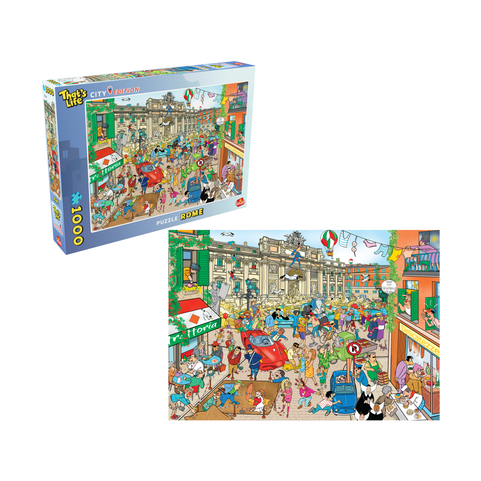 That's Life City Edition Rome | Puzzels - Goliath