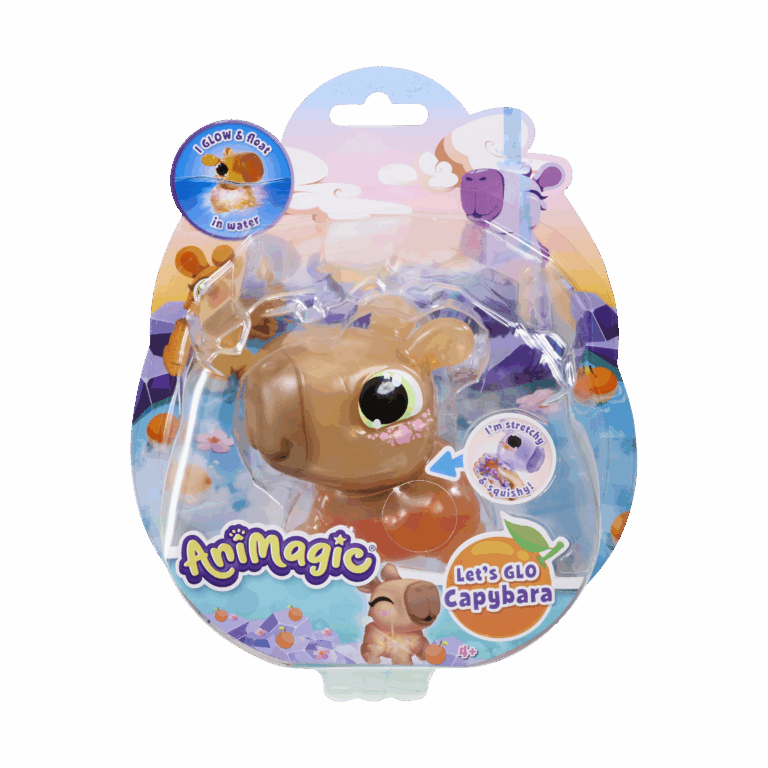 Animagic Let's Glo Capybara Brown - Goliath